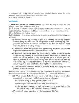 1.1 East Punjab Urban Rent Restriction Act, 1949.pdf
