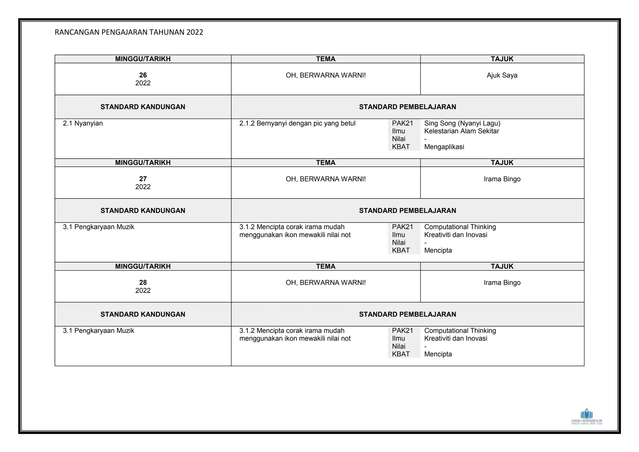 1. RPT MUZIK TAHUN 3 2022 BY CIKGU GORGEOUS.docx