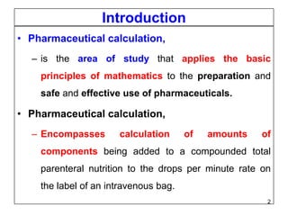 1. Chapter one Pharma Calculation(1).ppt