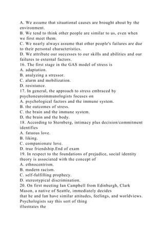 1. With respect to the fundamental attribution error, it turns out t.docx