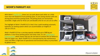 WOHR’S STACK CAR PARK SOLUTIONS ARE MARK OF QUALITY PERFORMANCE.pptx