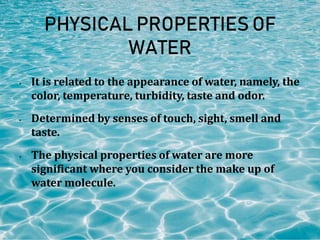 Biological Properties Of Water
