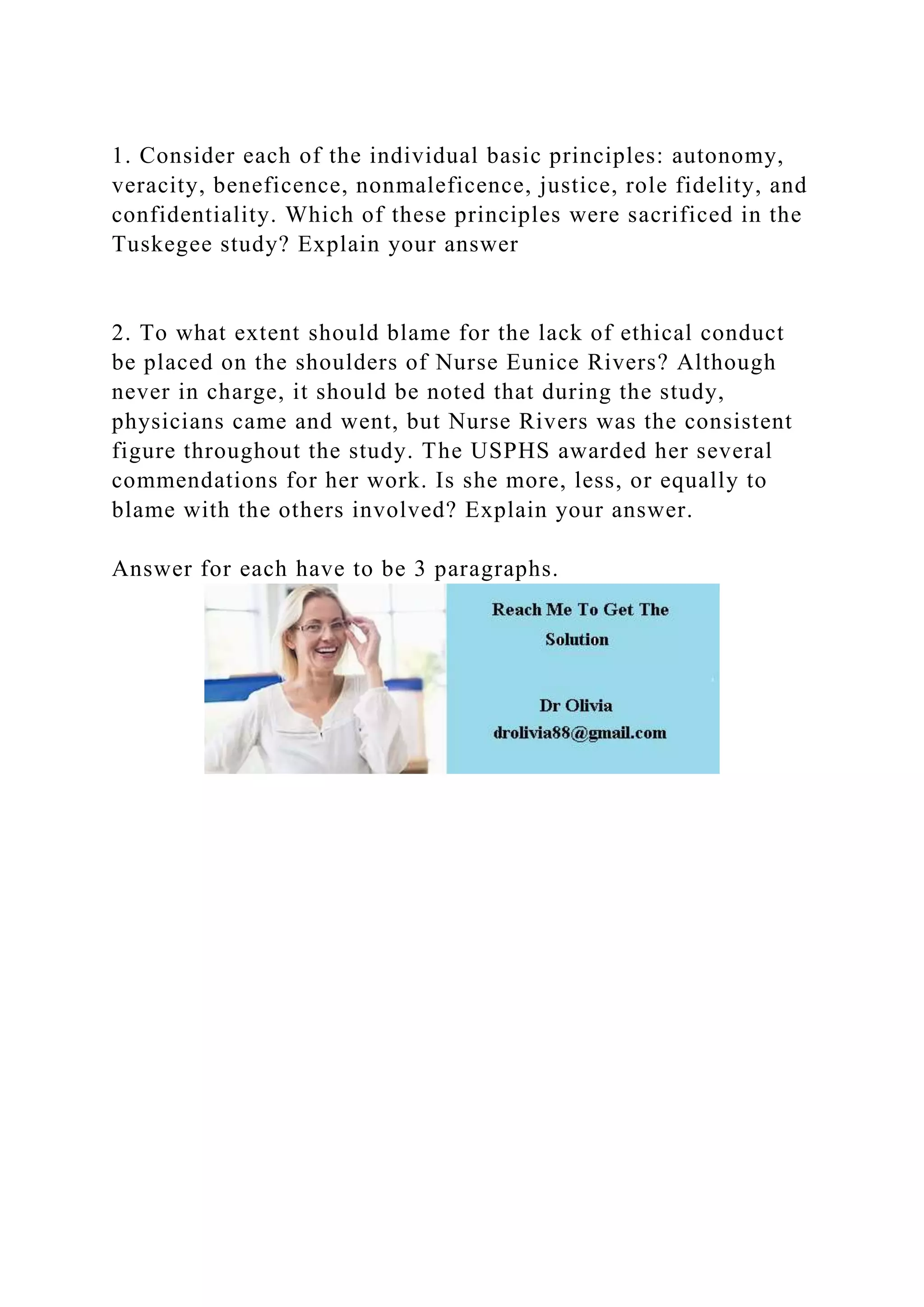 1. Consider each of the individual basic principles autonomy, verac.docx