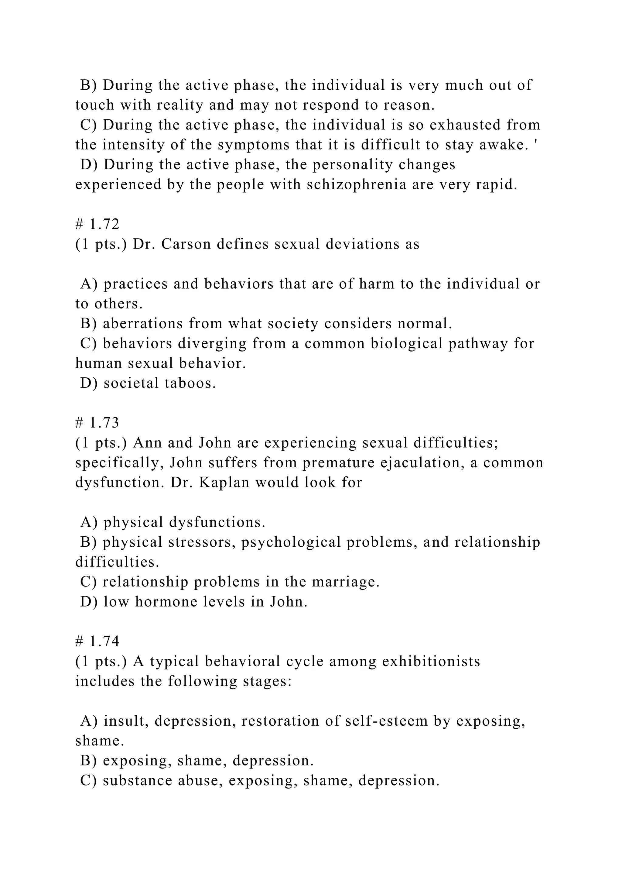 1.20(1 pts.) In the 70s, Dr. Richard Raskin underwent a radical su.docx