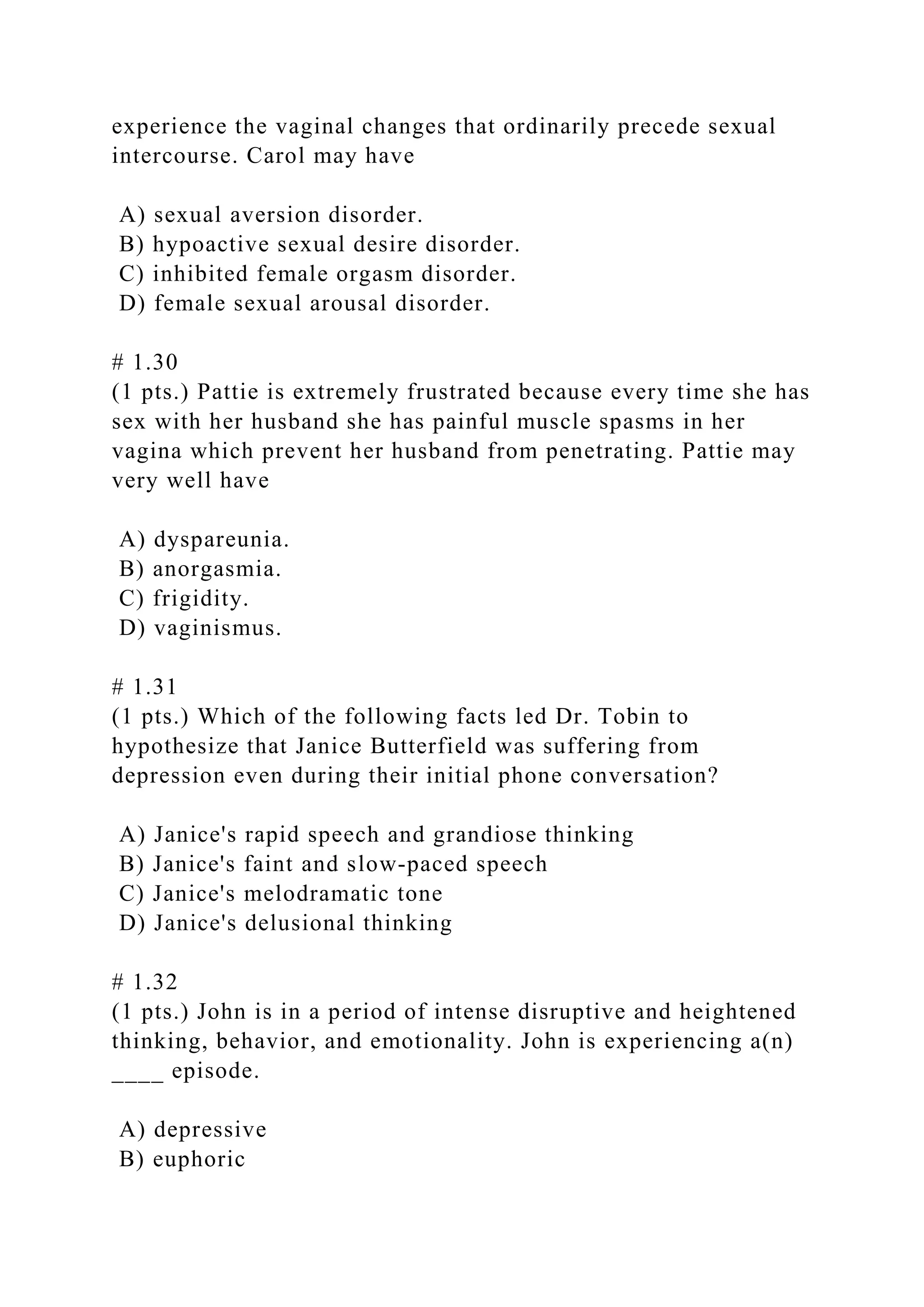 1.20(1 pts.) In the 70s, Dr. Richard Raskin underwent a radical su.docx