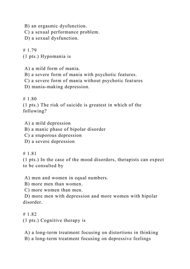1.20(1 pts.) In the 70s, Dr. Richard Raskin underwent a radical su.docx