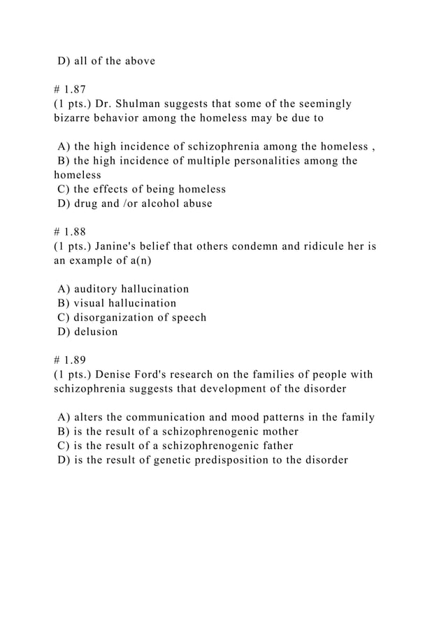 1.20(1 pts.) In the 70s, Dr. Richard Raskin underwent a radical su.docx ...