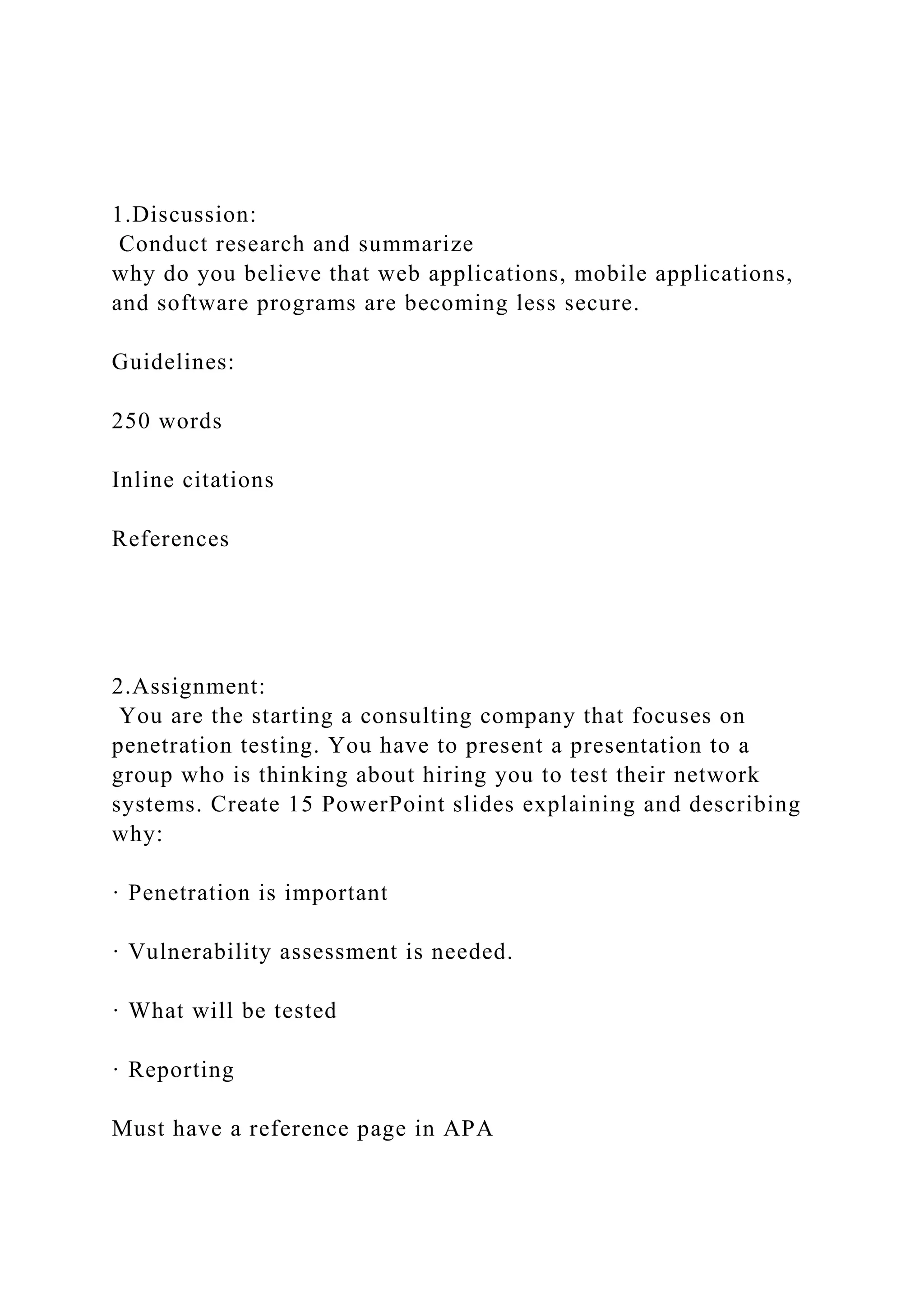 1.Discussion Conduct research and summarize why do you beli.docx | Technology & Computing