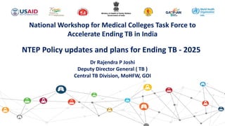 NTEP status updates and plans for ending TB in India | PPT
