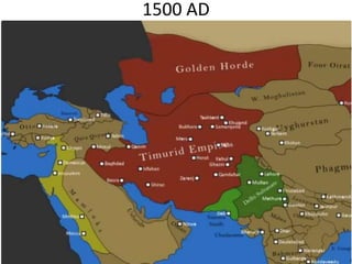 Mughal Empire Map 1500ad