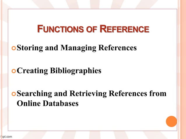 1. Reference management tools.ppt