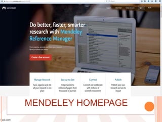 1. Reference management tools.ppt