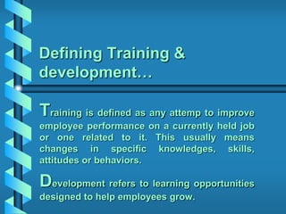 1.Training & Development.ppt