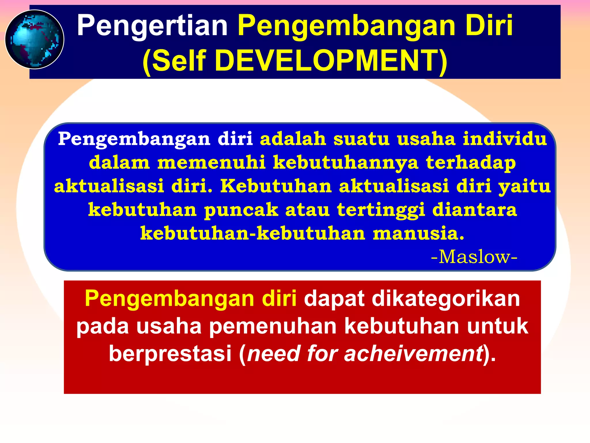 Pengertian & Ruang Lingkup Self DEVELOPMENT _Effective Employees Self ...