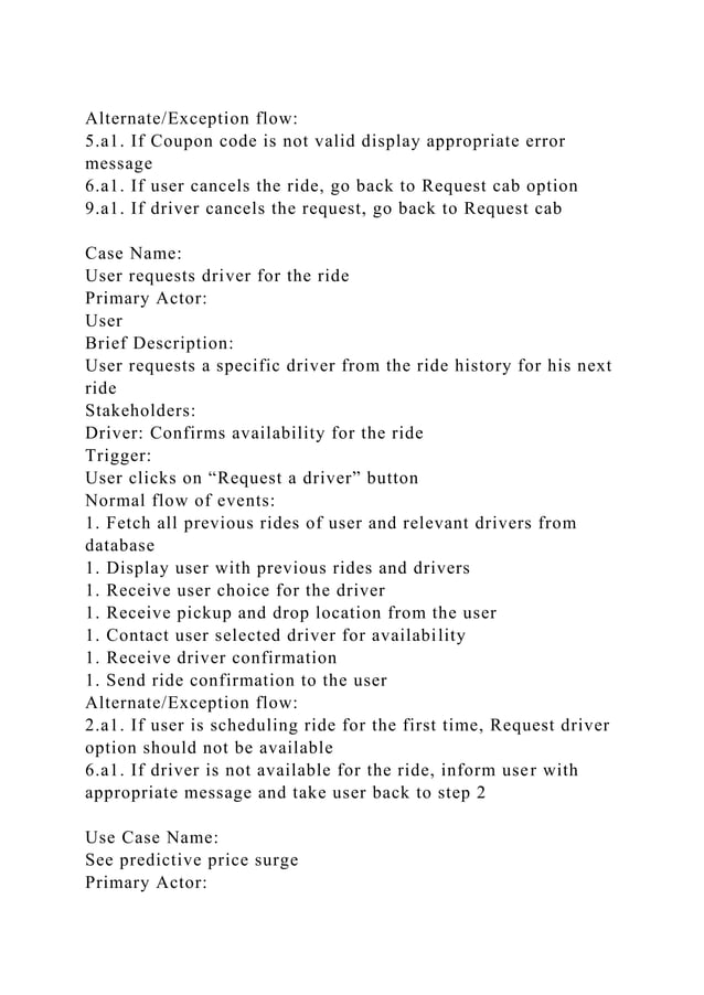 1. Use Case DiagramThe following Use Case Diagram shows the pr.docx