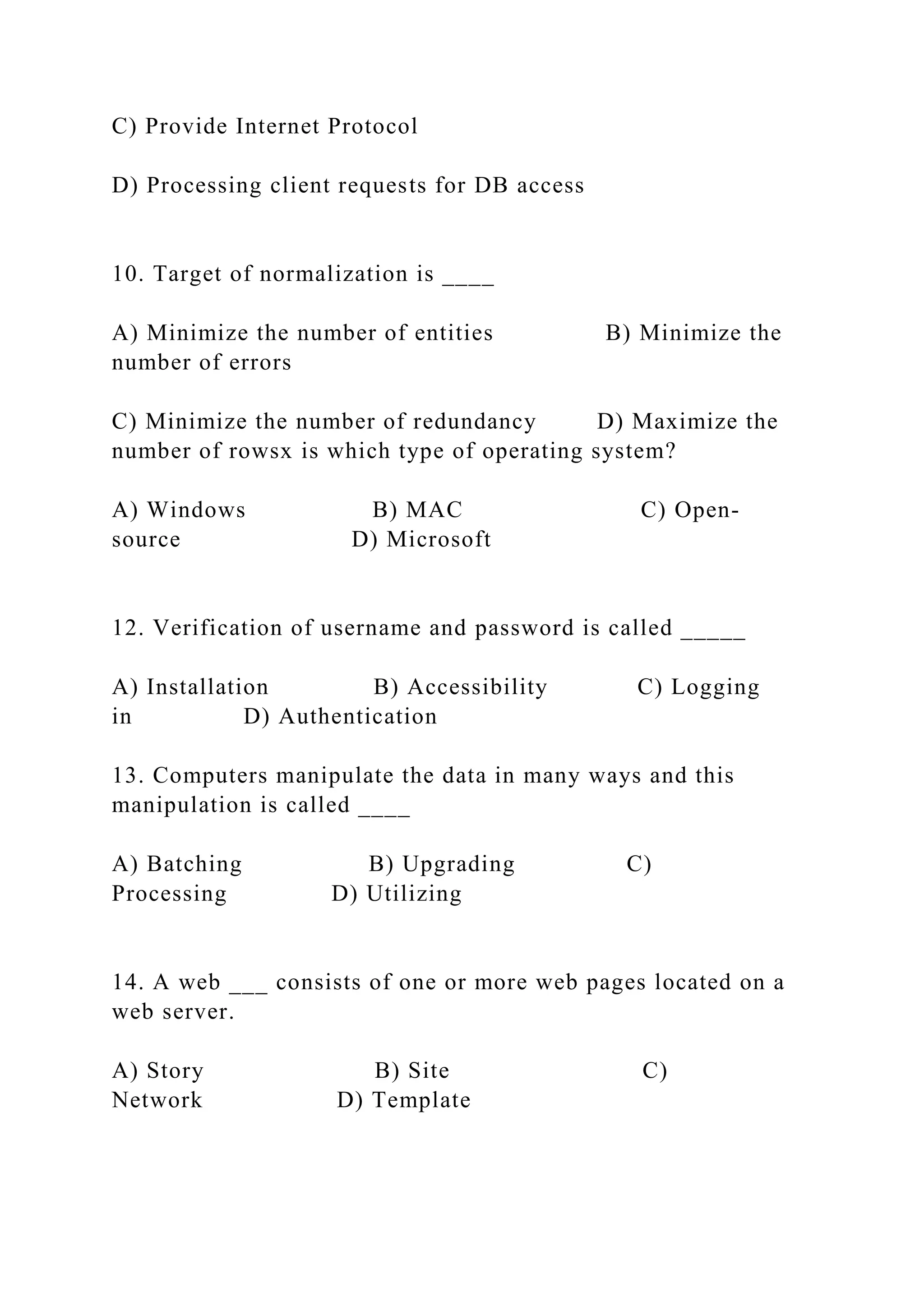 1 Which Of The Following Is Stack Structurea Fifo First Docx 