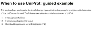 UniprotKB | PDF