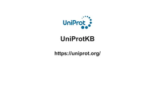 UniprotKB | PDF