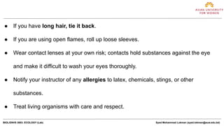Lab Safety | PDF