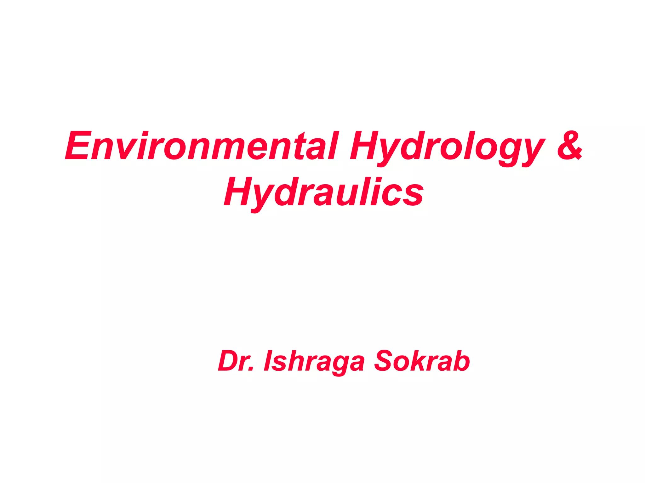 1. Introduction Environmental Hydrology & Hydraulics.pdf