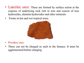 1.2 Raw materials and its preparation for iron making.pptx