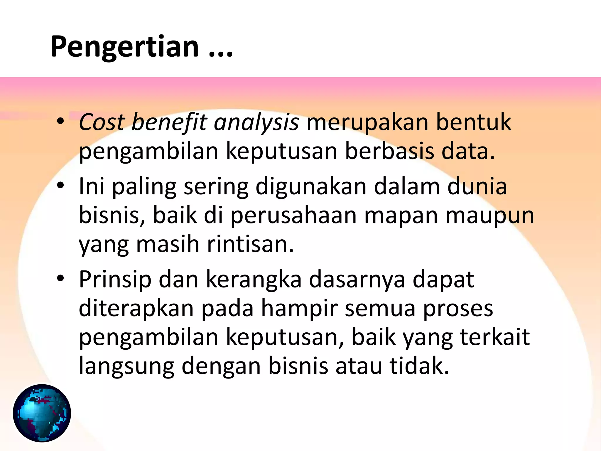 Fundamental of CBA (Cost Benefit Analysis)_ Cost Benefit Analysis (CBA ...
