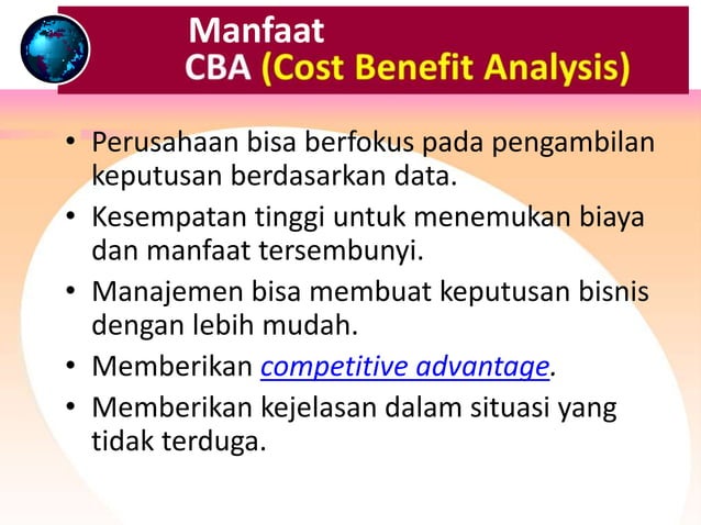 Fundamental of CBA (Cost Benefit Analysis)_ Cost Benefit Analysis (CBA ...