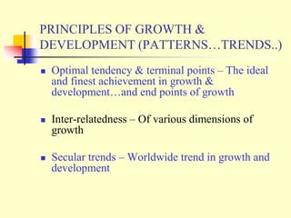 1. Growth & devt Principles . ppt.ppsx | Parenting Babies and Toddlers ...