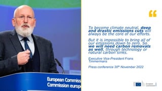 Commission proposal for a Carbon Removal Certification (CRC) Regulation ...