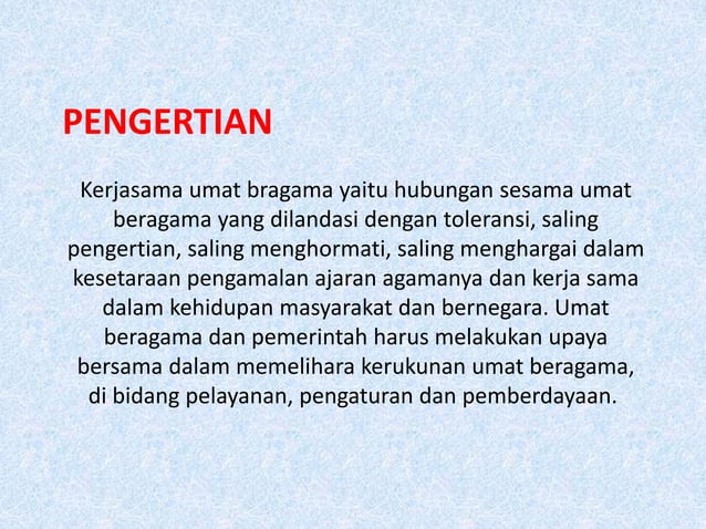 1. Kerjasama Antar Umat Beragama.pptx