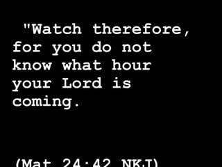 1. Watch Therefore.pptx
