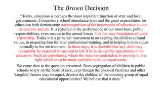 1.26.23 Awakenings--The Brown Decision and the Murder of Emmett Till.pptx