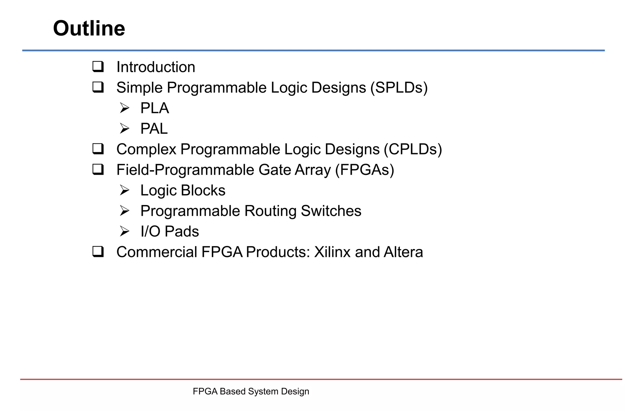 1 Fpga Architecturespdf Operating Systems Computer Software And