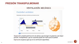 1.5 Fisiologia respiratoria en ventilacion mecanica. Efecto de la ...