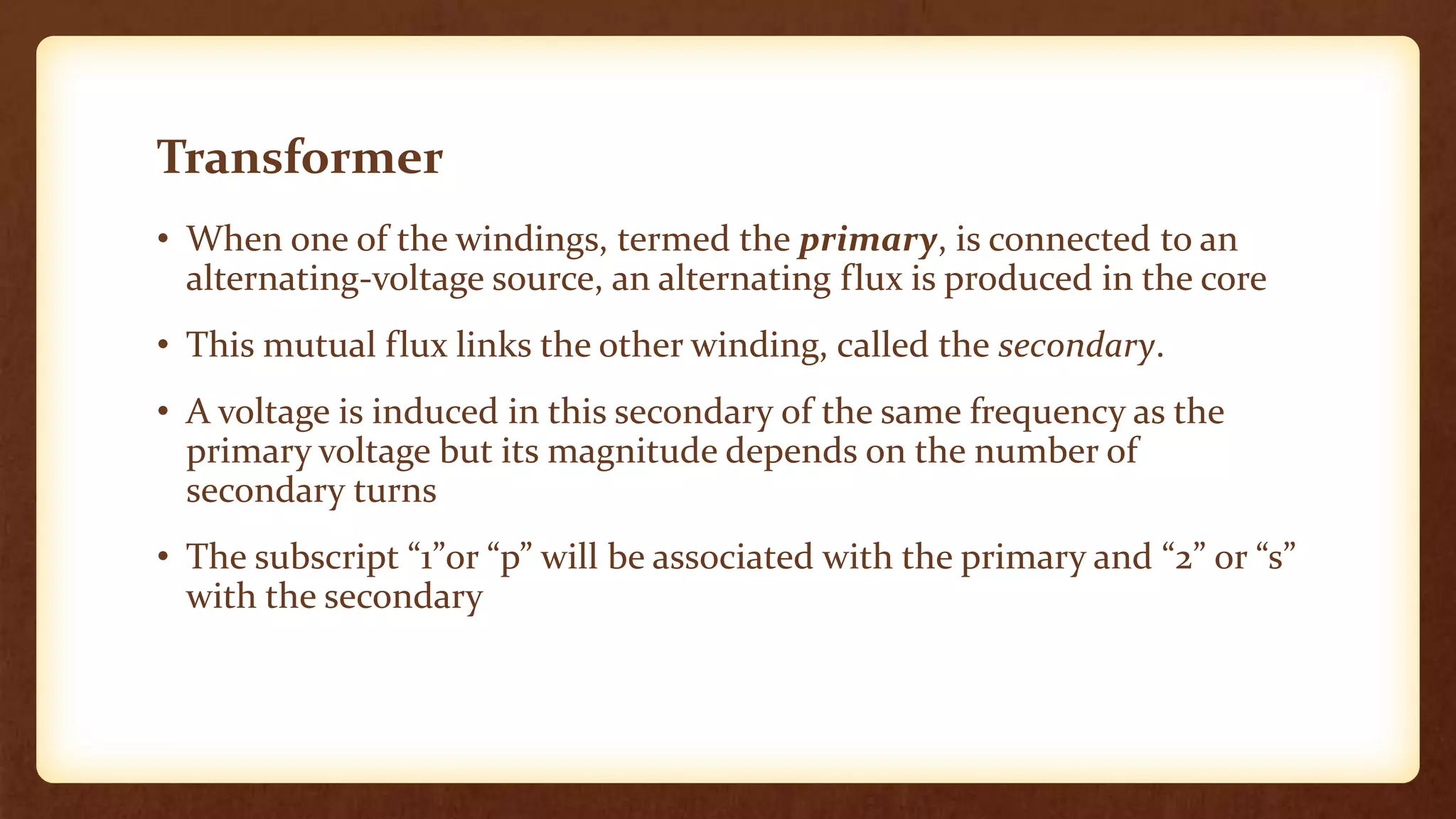 1. Introduction to transformers final.pptx | Technology & Computing