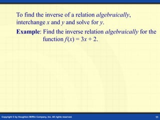1.9 Inverse Functions.ppt