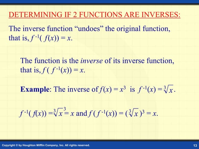 1.9 Inverse Functions.ppt