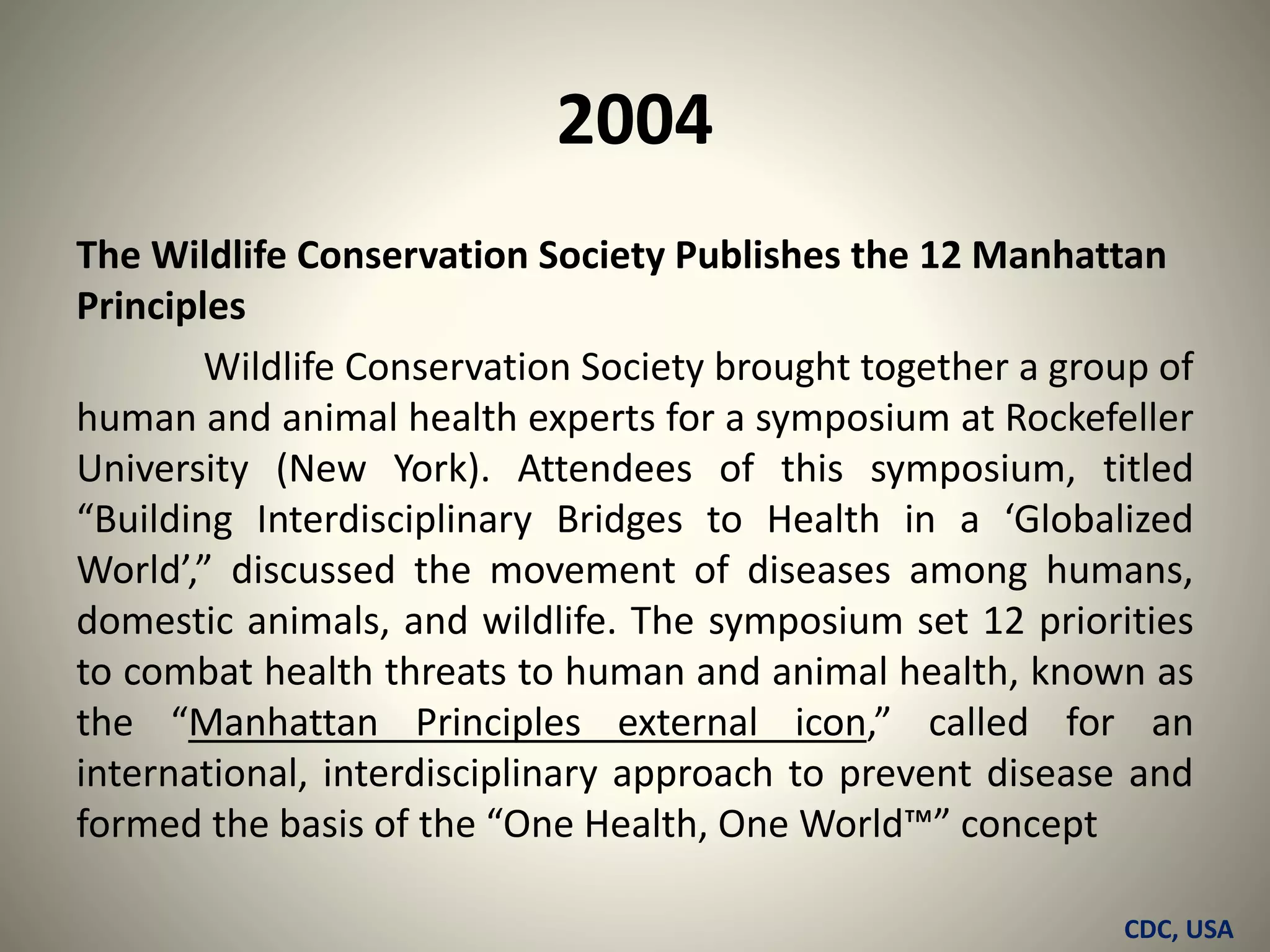 1. Concept of One Health, history and future prospects.pptx