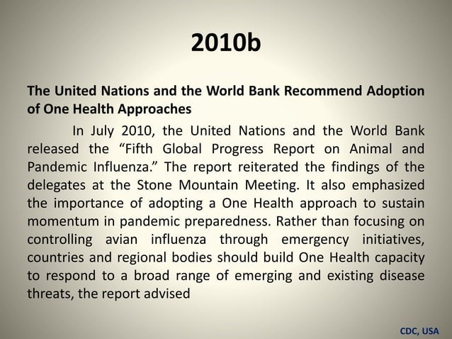 1. Concept of One Health, history and future prospects.pptx