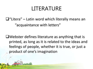 1.0.0. Introduction to Literature.ppt