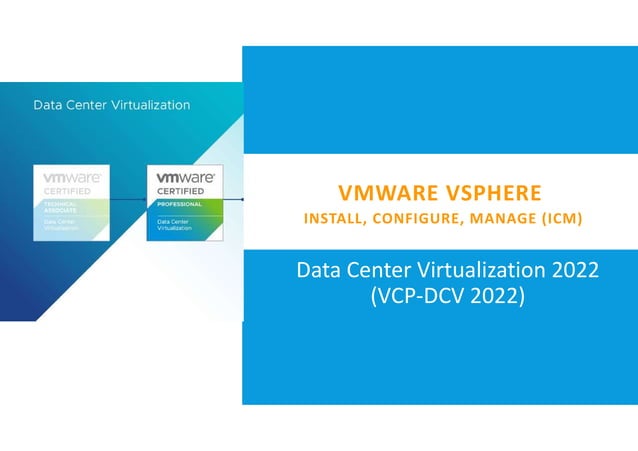 VMware DCV_ICM_Basic Server Fundamentals | PDF