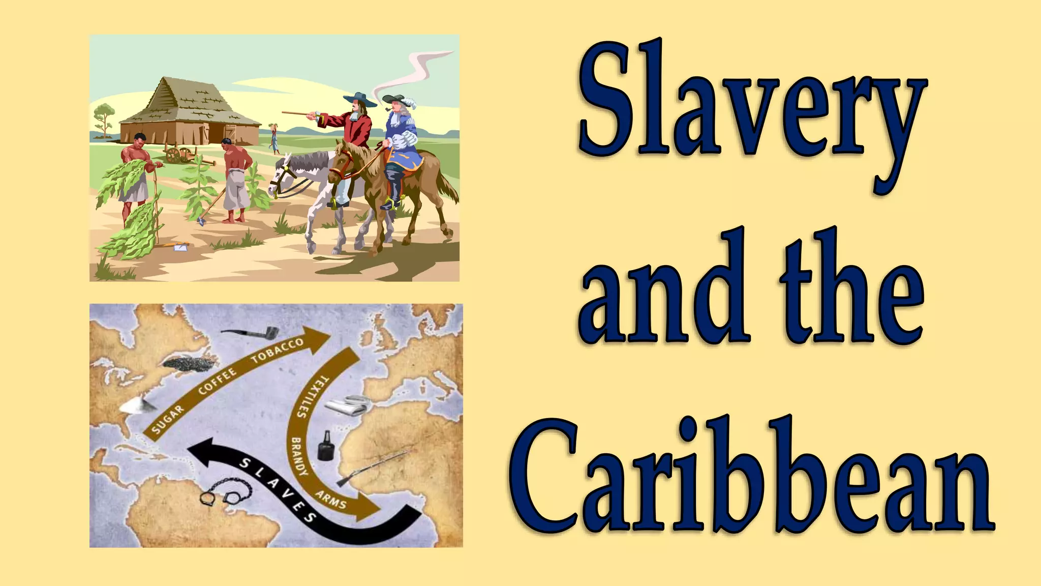 Atlantic Slave Trade - Slavery and the Caribbean | PPTX
