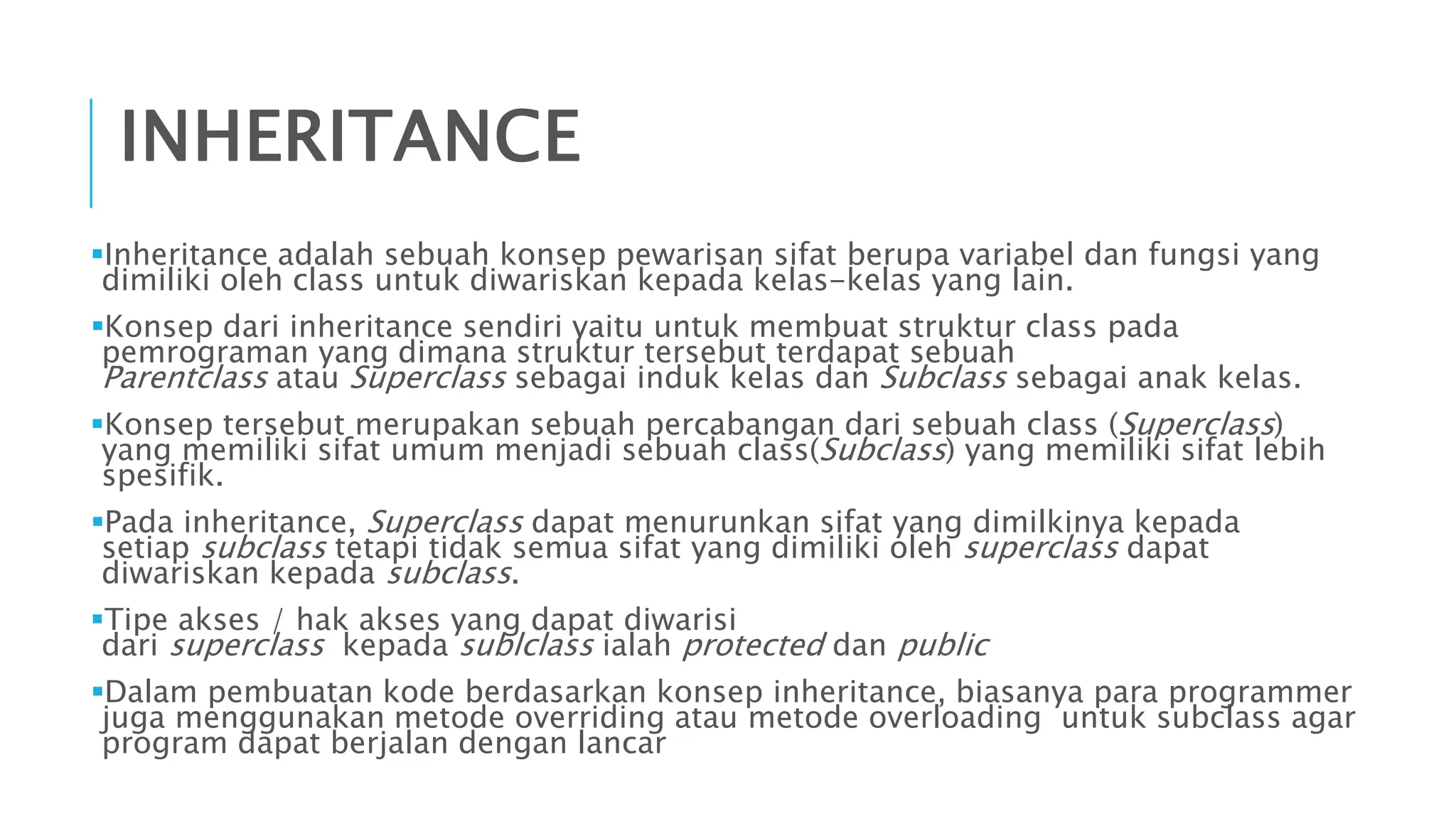 1. Memahami Inheritance (Pewarisan) dan Method Overriding.pptx