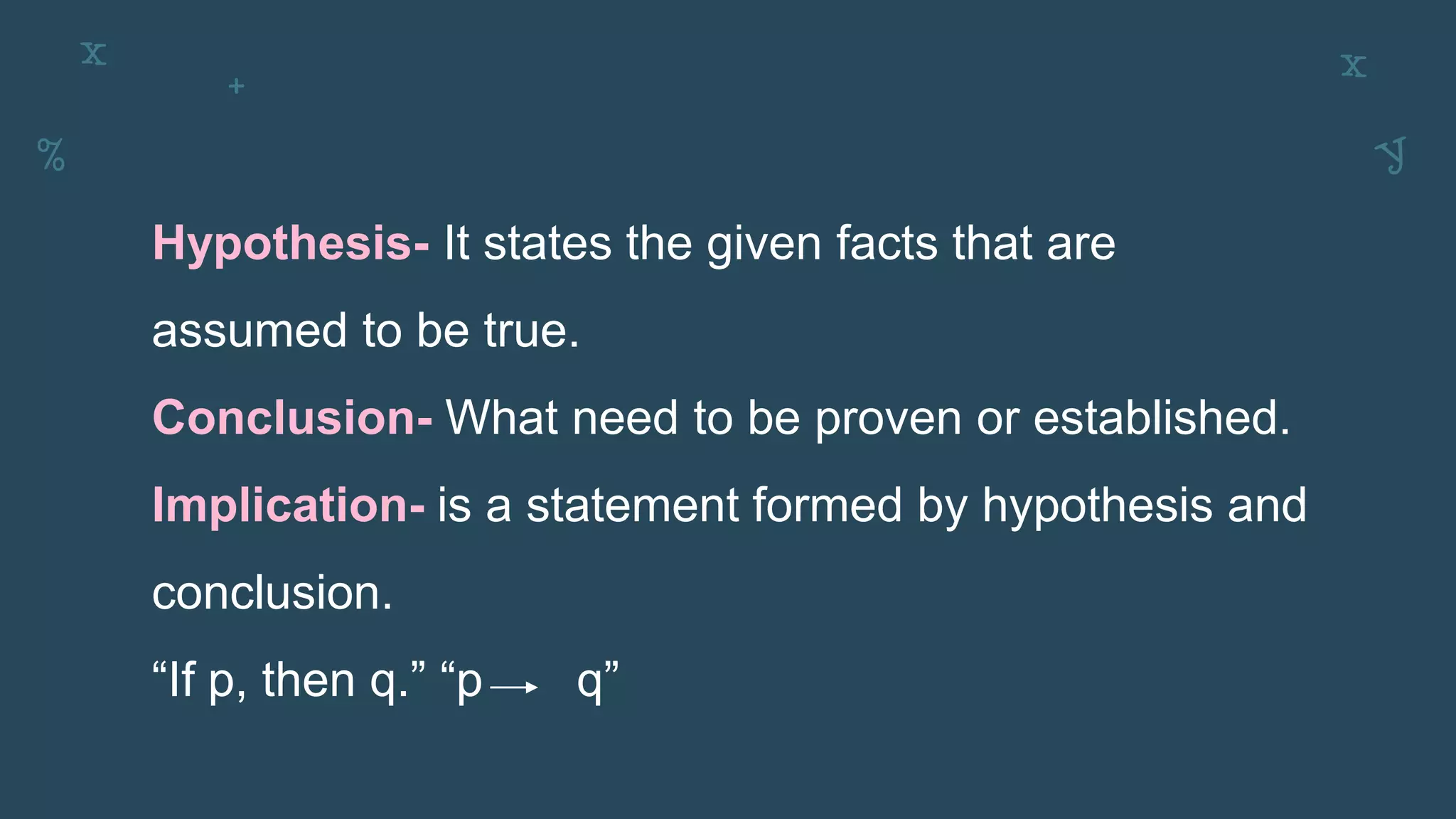 If and then statements | PPTX