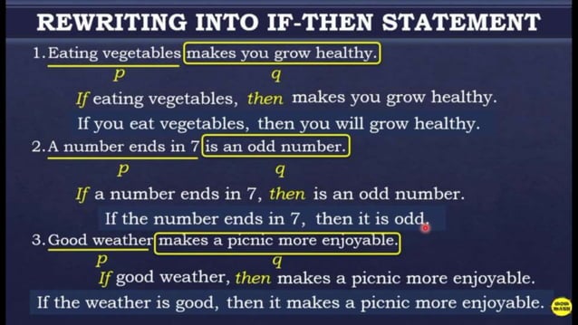 If and then statements | PPTX | Programming Languages | Computing