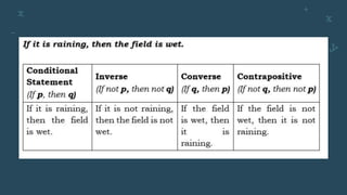 If and then statements | PPTX