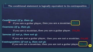 If and then statements | PPTX