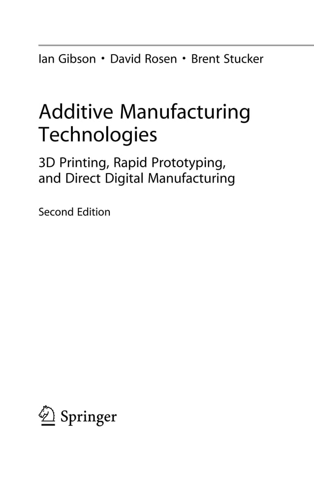 1. Additive manufacturing.pdf | Manufacturing Industry | Industries