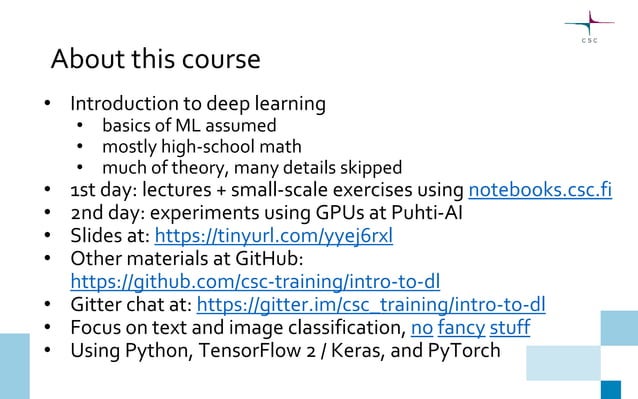 1. Introduction to deep learning.pptx | Artificial Intelligence | Technology & Computing