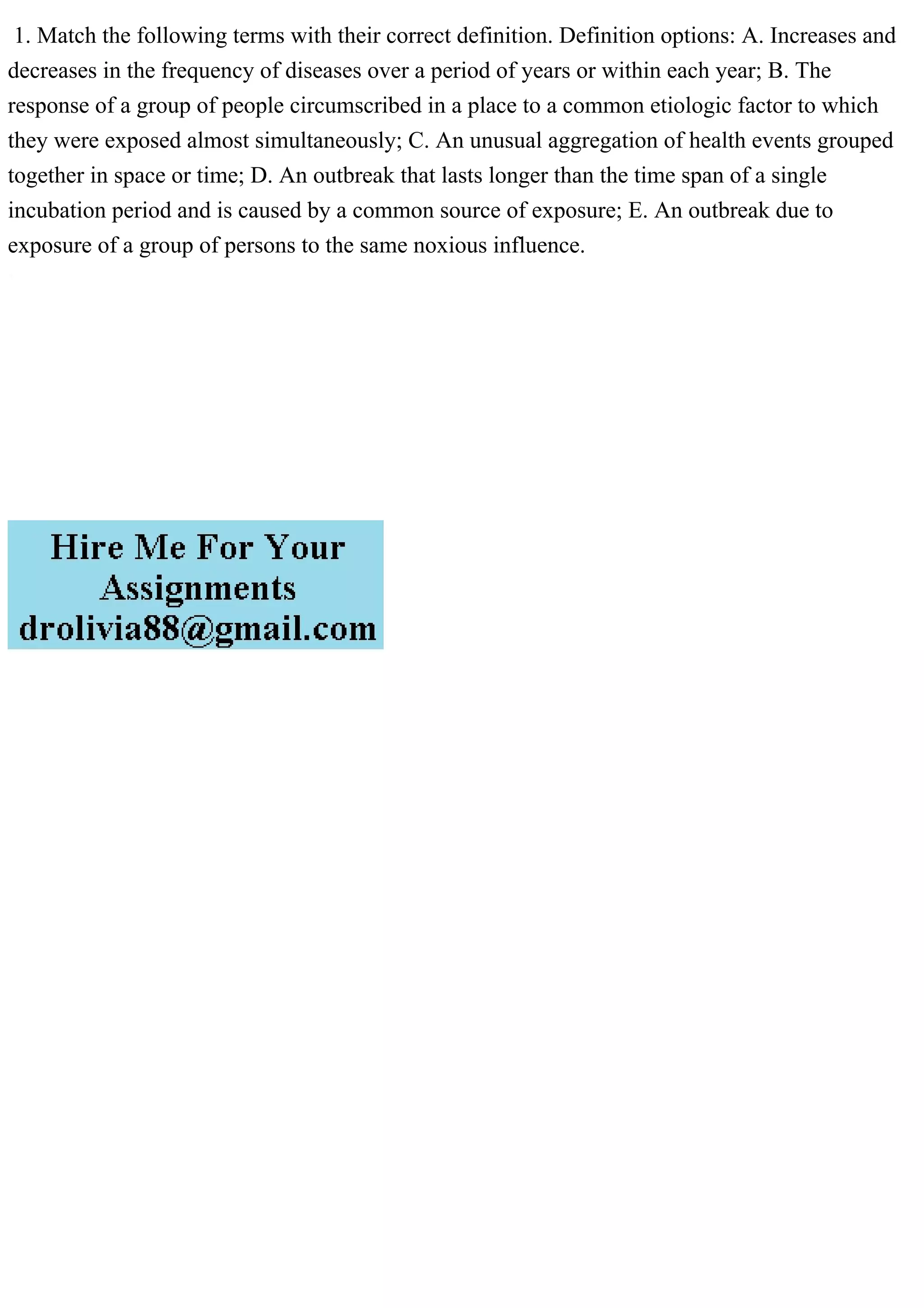 1. Match the following terms with their correct definition. Definitio.pdf